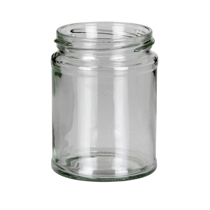 12oz round jar supplied with 70mm gold metal lid