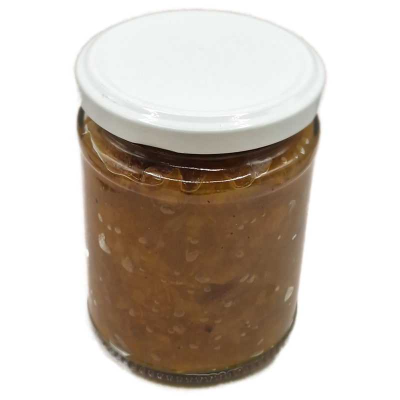 12oz round jar supplied with 70mm gold metal lid