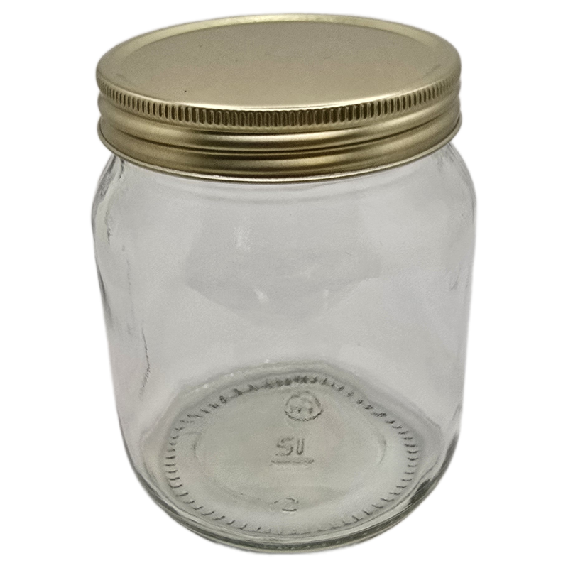 Traditional 1lb Honey Jar - 1008 jars & lids